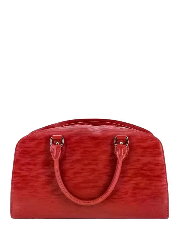 LOUIS VUITTON Pont Neuf Nm Handbag Epi Leather Pm Satchel - Red
