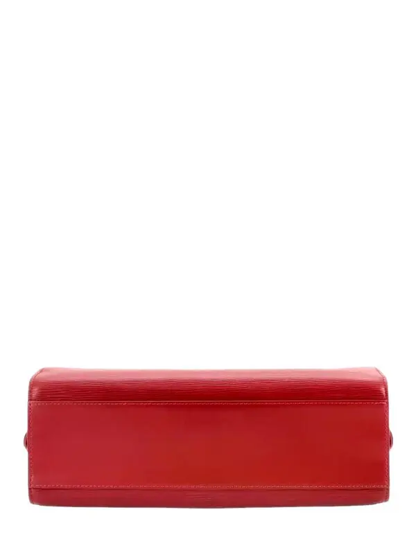 LOUIS VUITTON Pont Neuf Nm Handbag Epi Leather Pm Satchel - Red