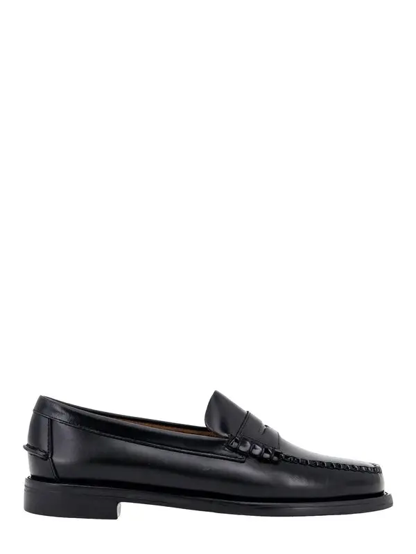 SEBAGO Leather Loafers - Black