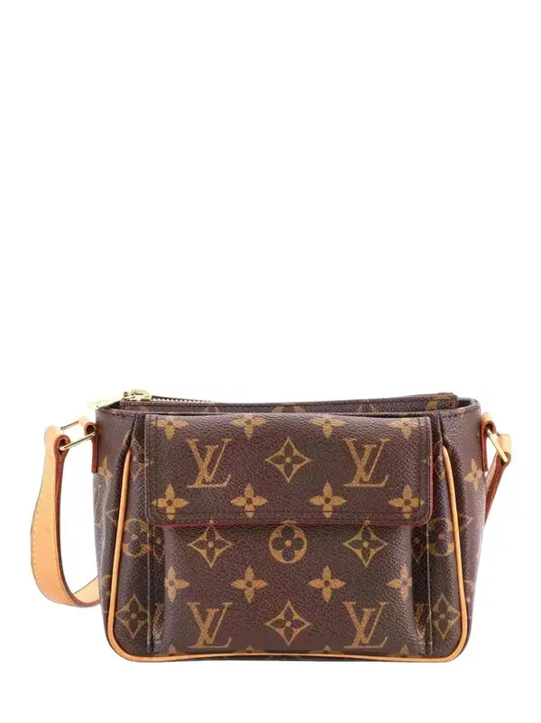 LOUIS VUITTON Viva Cite Handbag Monogram Canvas Pm Crossbody Bag - Brown