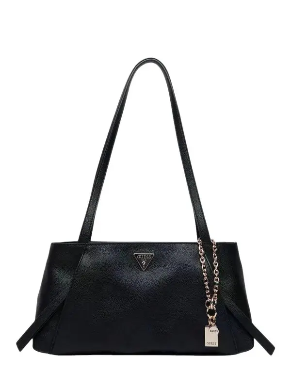 Guess Devon Satchel Bag - Black