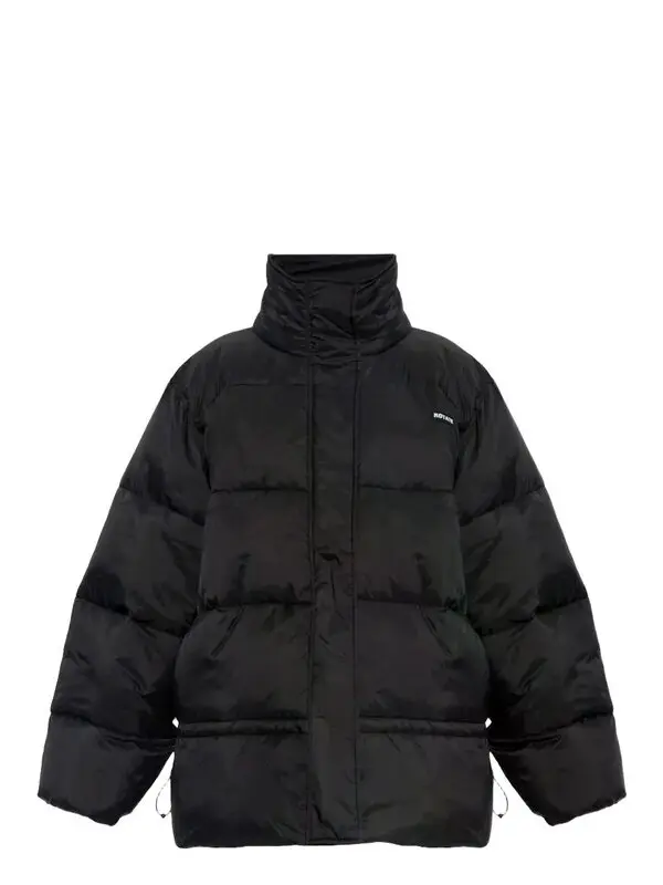 ROTATE BY BIRGER CHRISTENSEN Quilted Stand-up Collar Jacket - Black