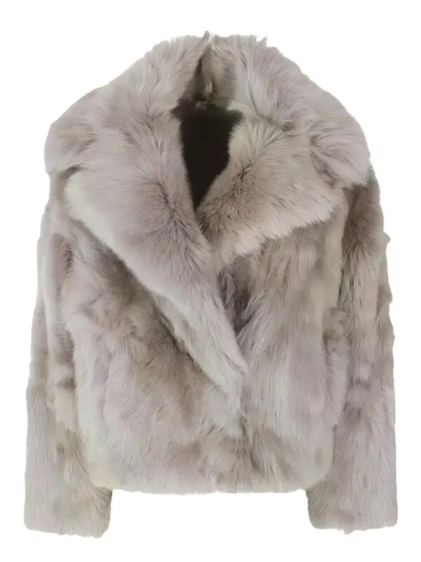 BLANCHA Shearling Jacket - Neutrals