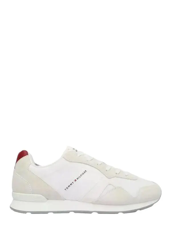 Tommy Hilfiger Panelled Low-top Sneakers - White