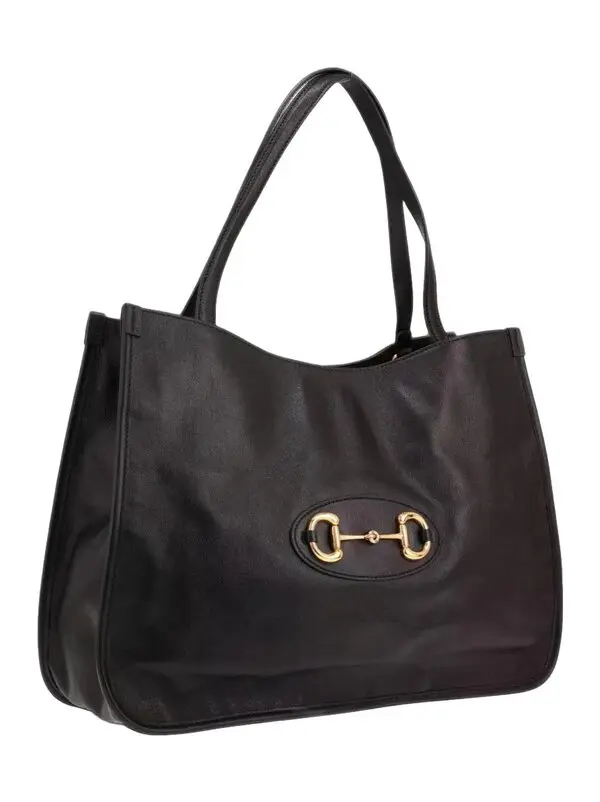 Gucci 1955 Horsebit Tote Bag - Black