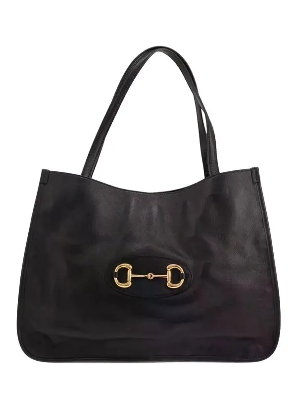 Gucci 1955 Horsebit Tote Bag - Black