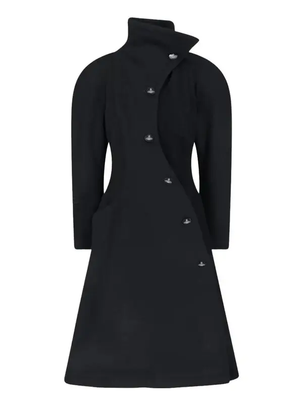 VIVIENNE WESTWOOD Breeze Coat - Black