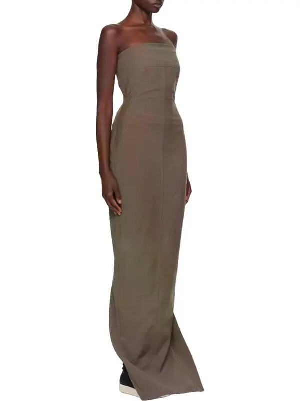 Rick Owens Bustier Gown - Grey