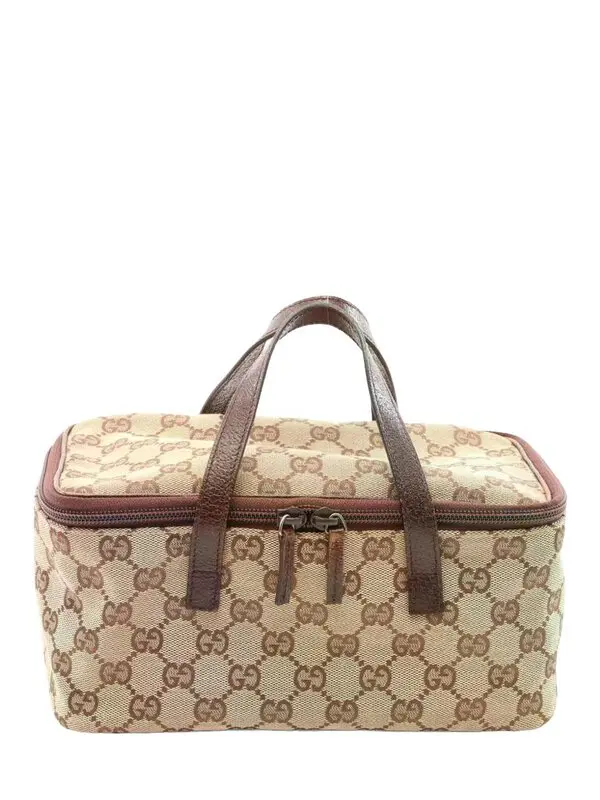 Gucci 2000-2015 Gg Canvas Vanity Bag - Neutrals