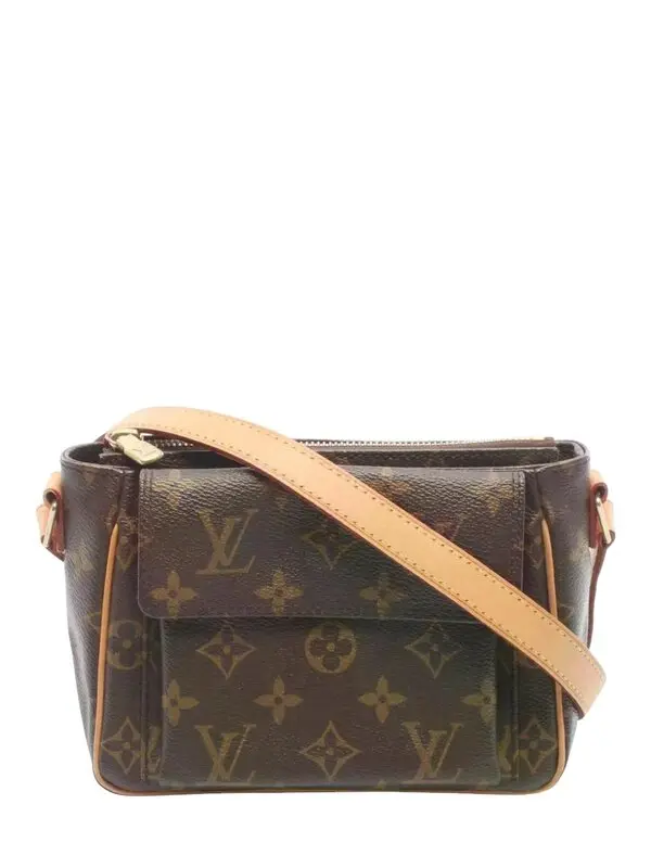LOUIS VUITTON 2005 Monogram Viva Cite Pm Crossbody Bag - Brown