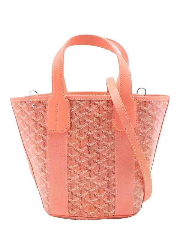Goyard 2000-2026 Goyardine Belharra Pm Satchel - Orange