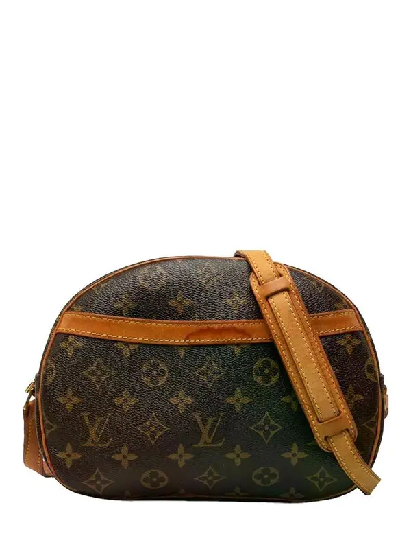 LOUIS VUITTON 2005 Monogram Blois Crossbody Bag - Brown