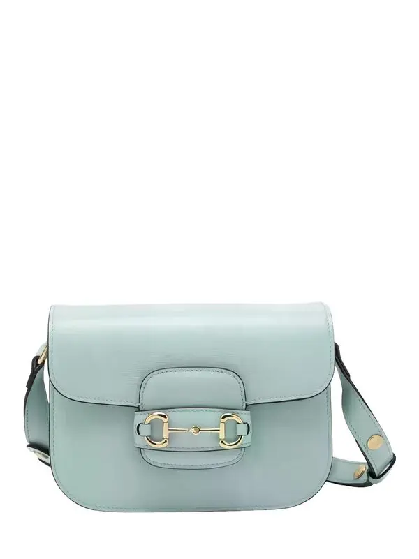 Gucci Horsebit 55 Shoulder Bag - Blue