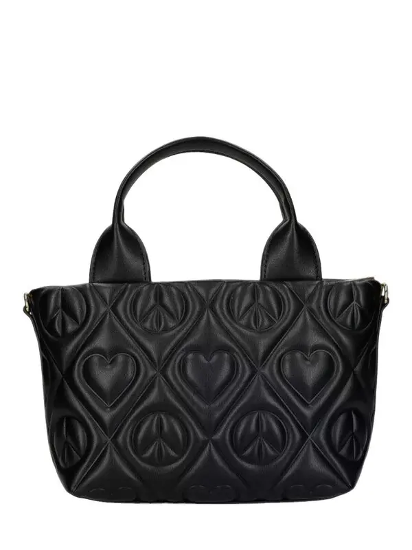 Moschino Heart-quilted Tote Bag - Black