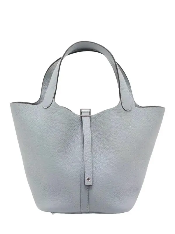 Hermès 2025 Clemence Picotin Lock 22 Handbag - Blue