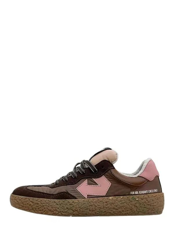 ID.EIGHT Uriduri Panelled Sneakers - Brown