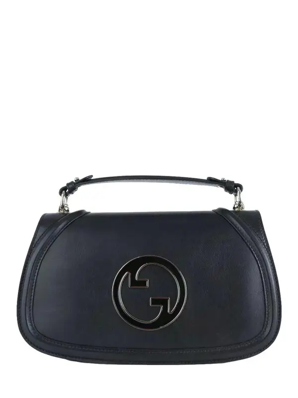 Gucci Blondie Leather Shoulder Bag - Black