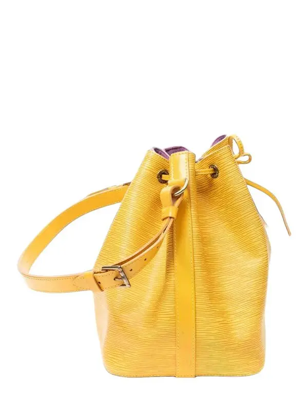 LOUIS VUITTON 1990s Pm Noe Epi Bucket Bag - Yellow