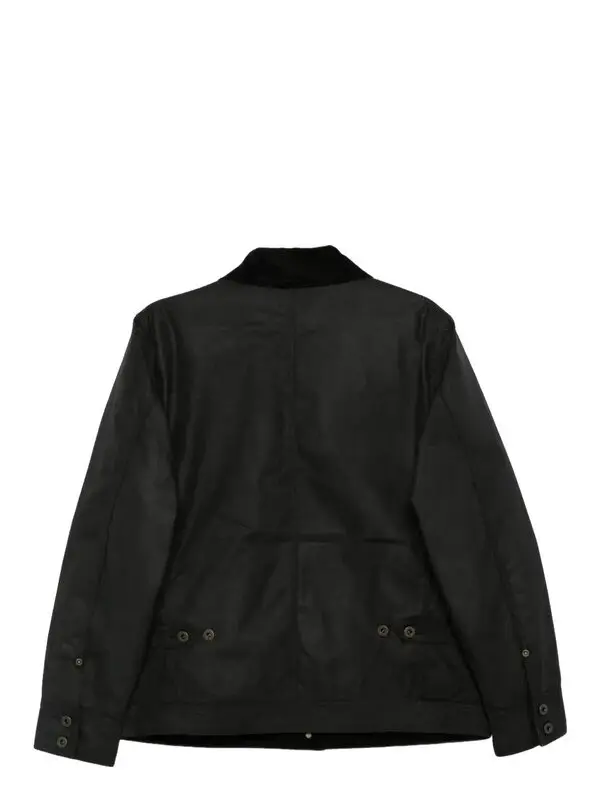 Filson Button-up Corduroy-collar Jacket - Black