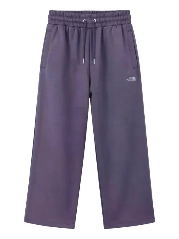 The North Face Logo-embroidered Drawstring Track Pants - Purple