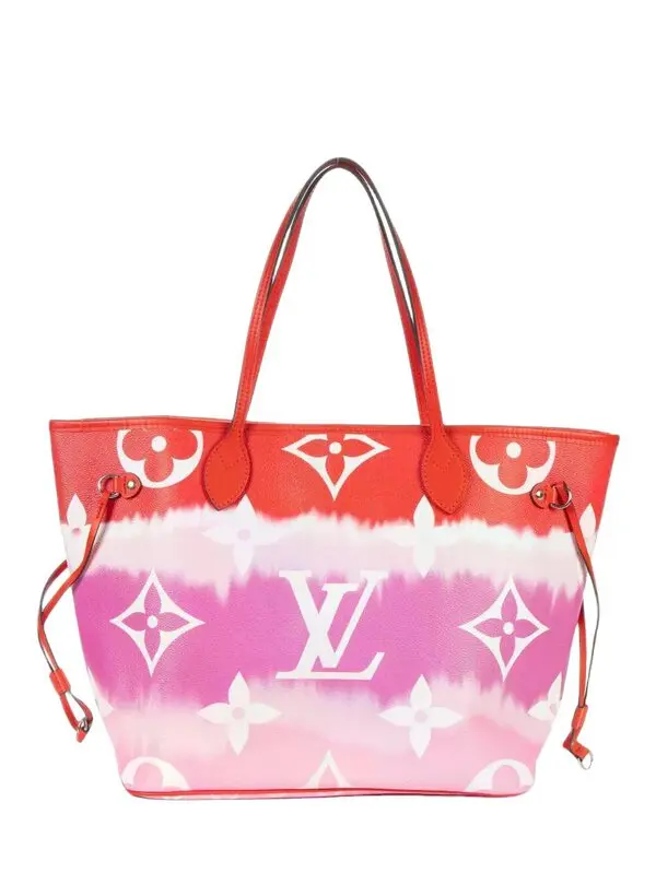 LOUIS VUITTON Neverfull Mm Monogram Escale Tote Bag - Pink
