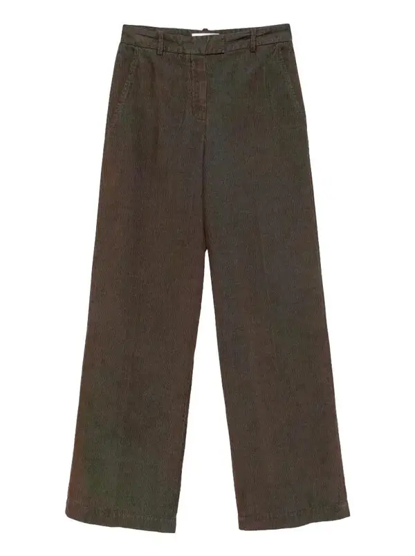 CIRCOLO 1901 Corduroy Palazzo Pants - Brown
