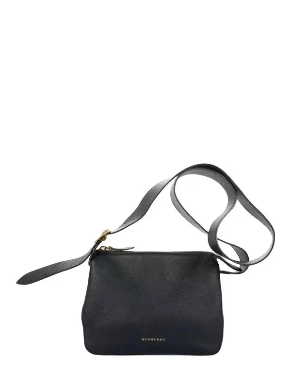 Burberry Helmsley Grained Cross Body Bag - Black