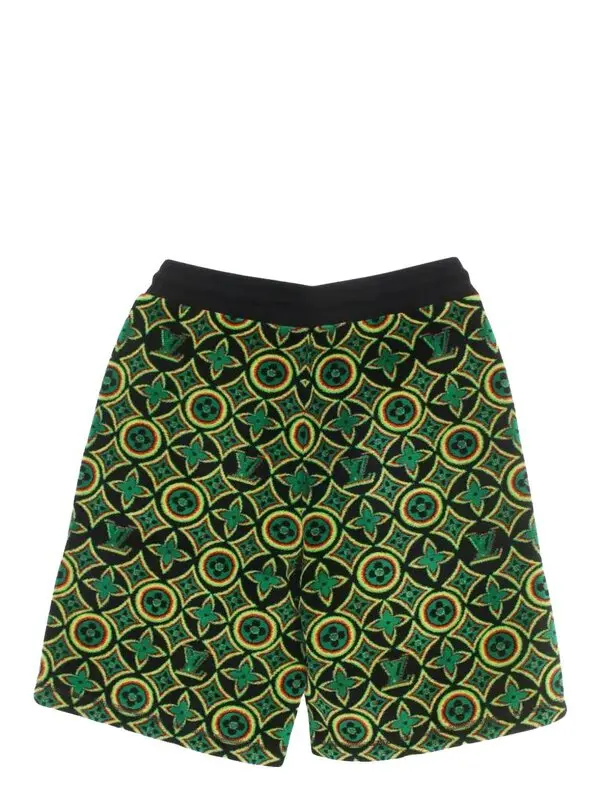 LOUIS VUITTON 2010s Monogram Shorts - Black