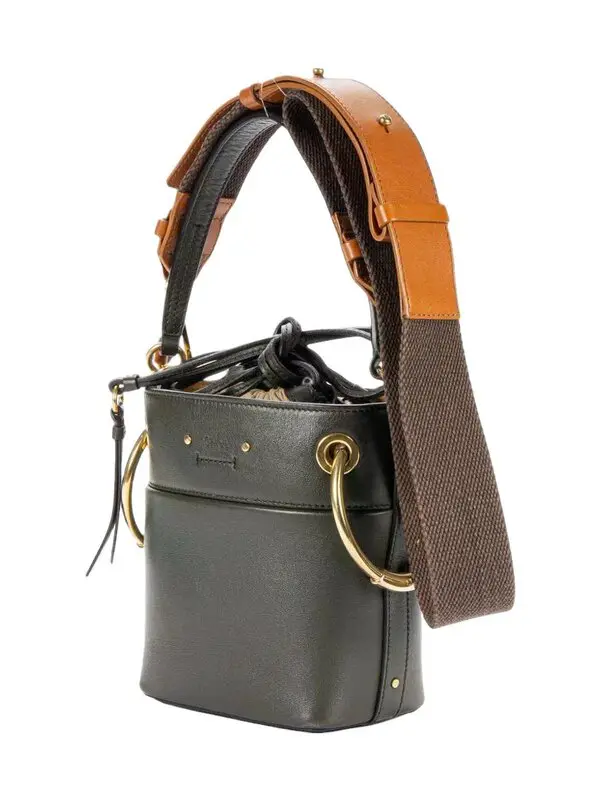 Chloé Roy Bucket Mini Bag - Grey