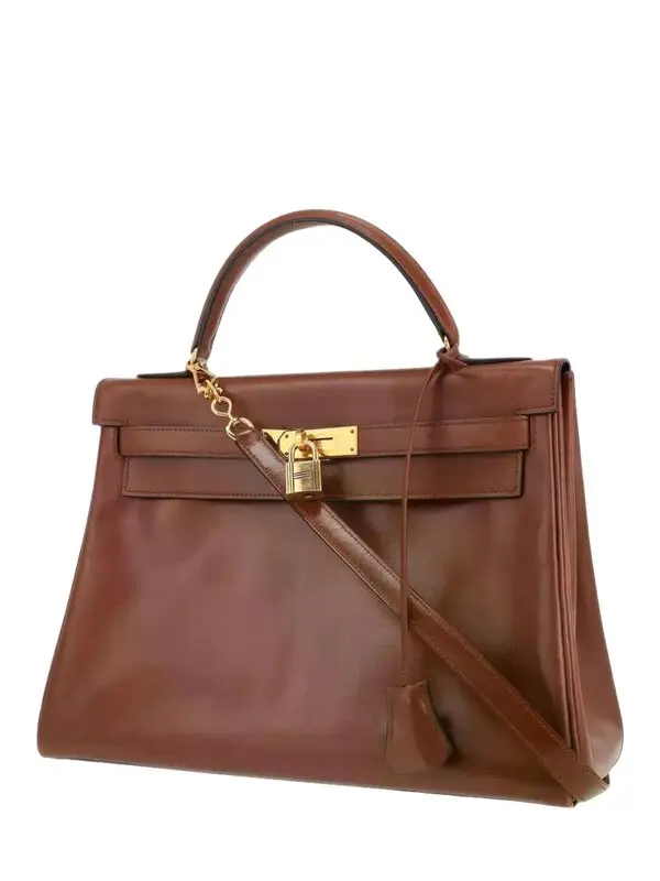 Hermès 1984 Kelly 32 Handbag - Brown