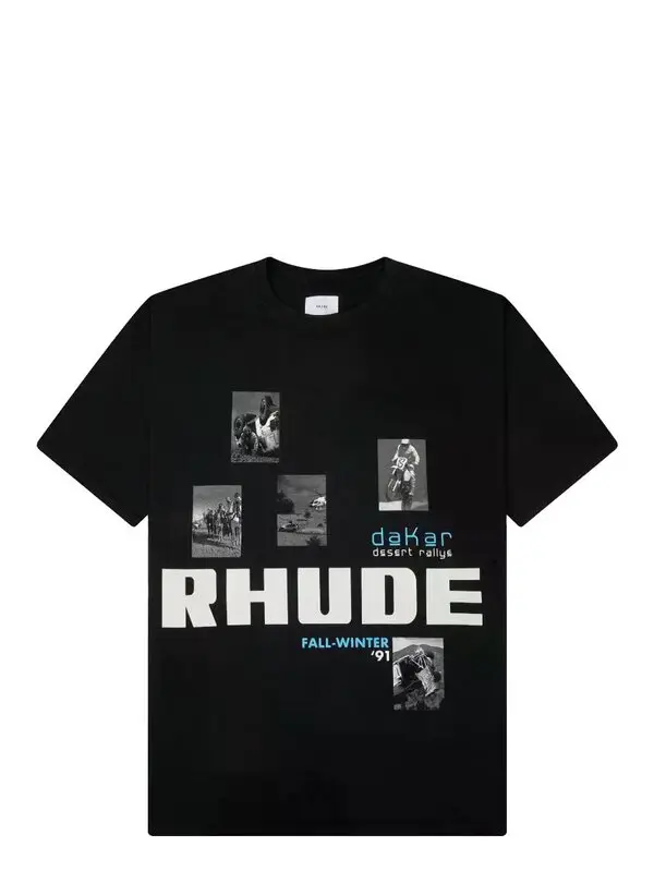 Rhude Winter 91 Rallye Tee - Black