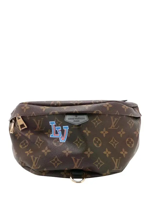 LOUIS VUITTON 2021-2026 Monogram Macassar My World Tour Bumbag Belt Bag - Brown