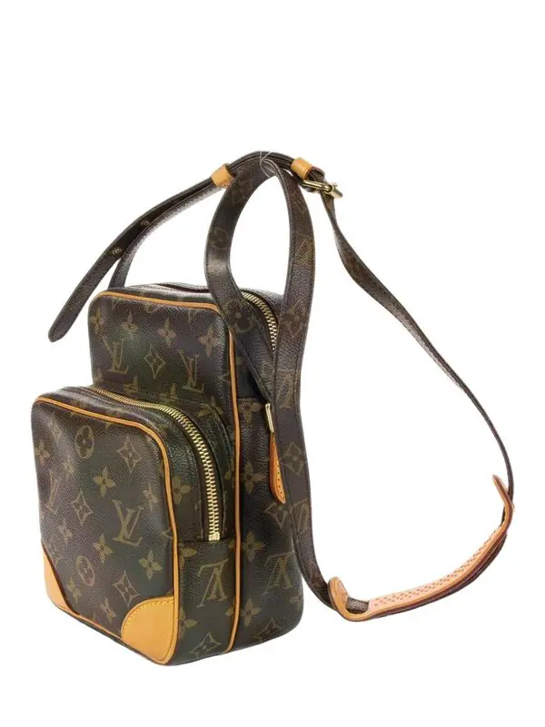 LOUIS VUITTON Amazone Mm Monogram Cross Body Bag - Brown
