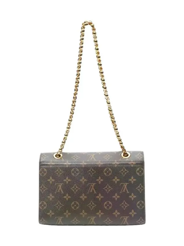 LOUIS VUITTON Victoire Monogram Shoulder Bag - Brown