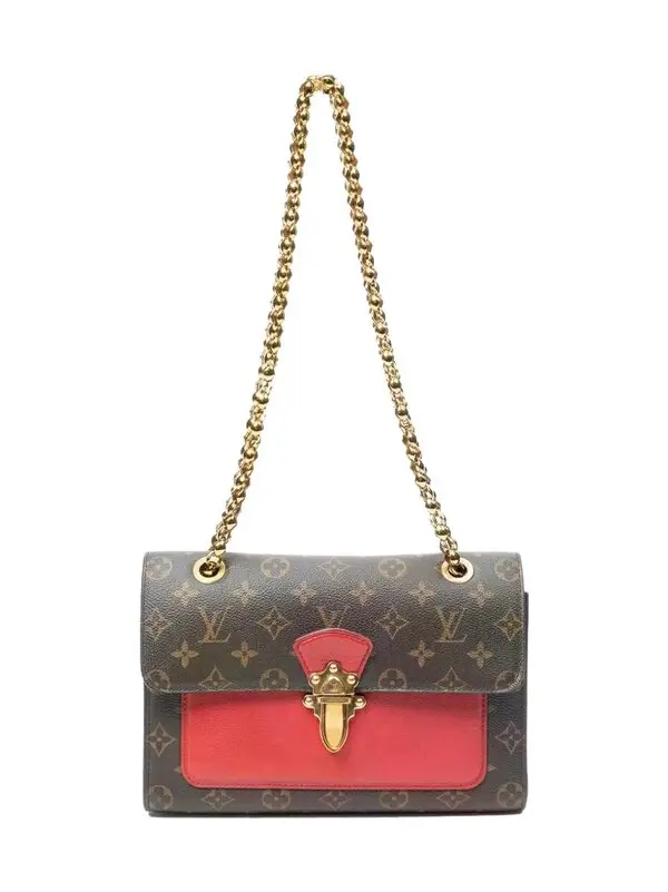 LOUIS VUITTON Victoire Monogram Shoulder Bag - Brown