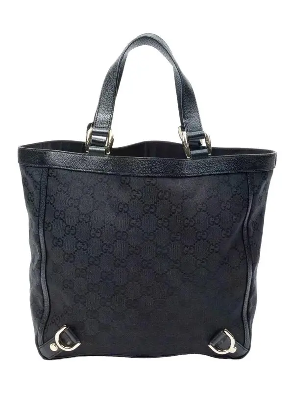 Gucci Small Abbey D-ring Open-top Tote Bag - Black