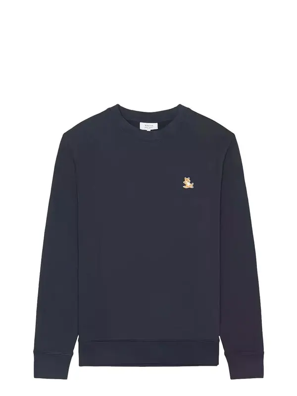 Maison Kitsuné Chillax Fox Sweatshirt - Blue