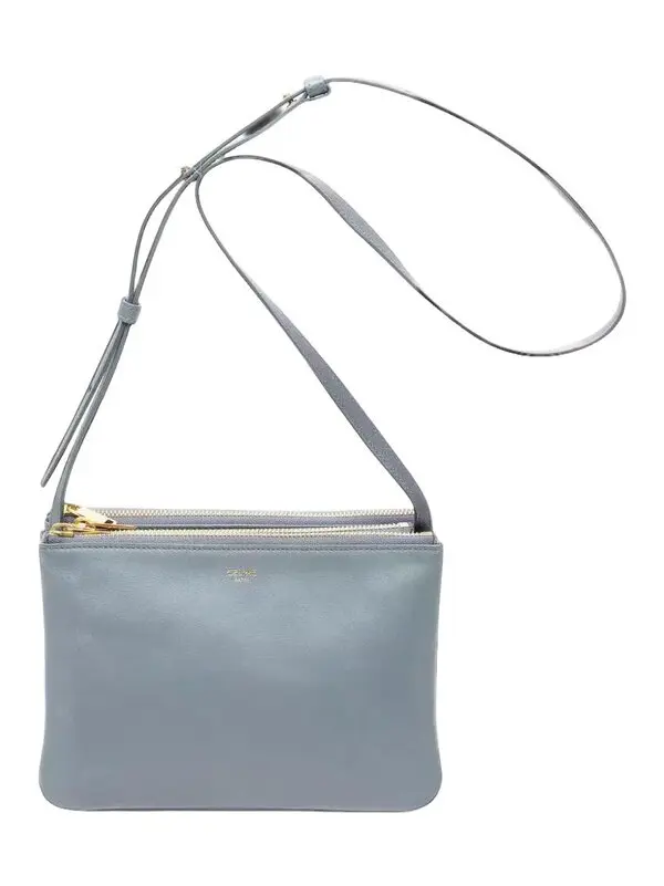 Celine Small Trio Cross Body Bag - Grey