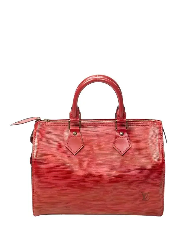 LOUIS VUITTON 1990s 25 Speedy Tote Bag - Red