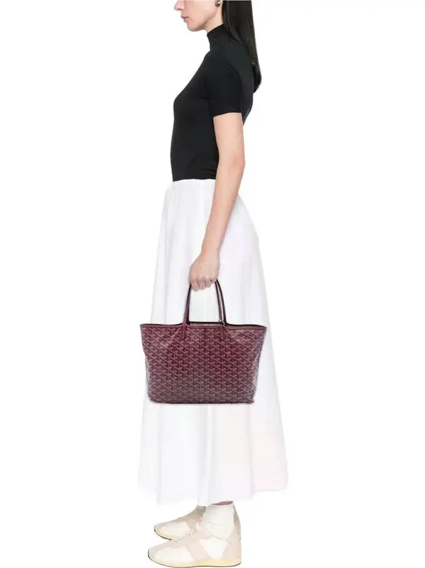 Goyard 2011 Goyardine Saint Louis Pm Tote Bag - Red