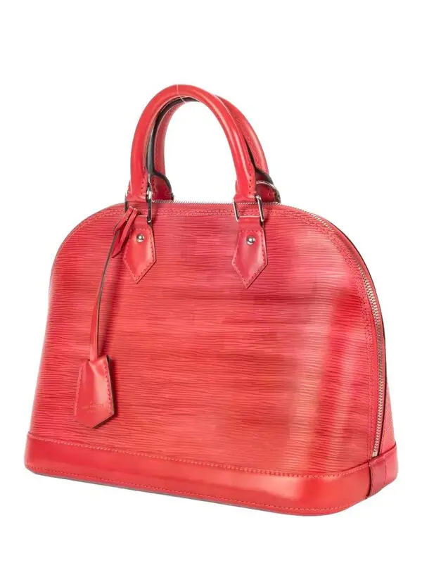 LOUIS VUITTON Pm Alma Epi Tote Bag - Red
