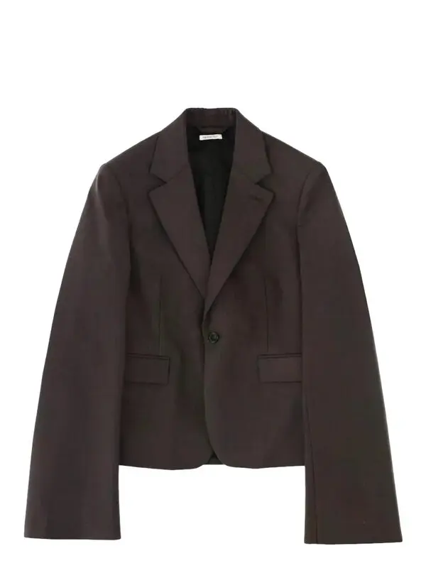 JW Anderson Wide-sleeve Single-breasted Jacket - Brown