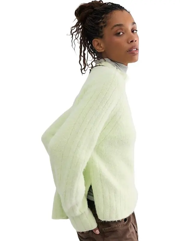 Free People Felix Pullover At - Lime