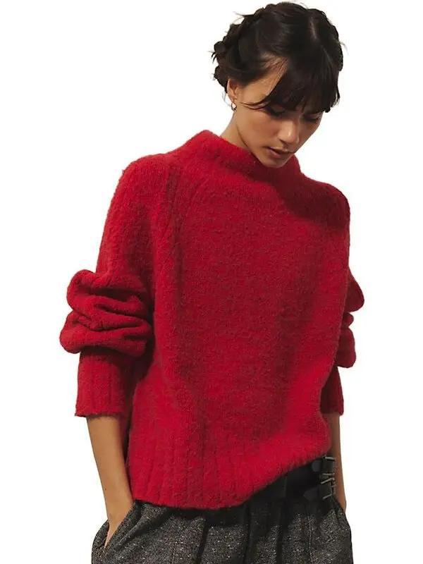 Free People Felix Pullover At - Salsa Combo