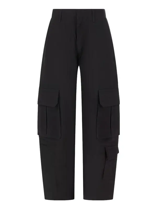 AGOLDE Ambika Wide-leg Cargo Pants - Black