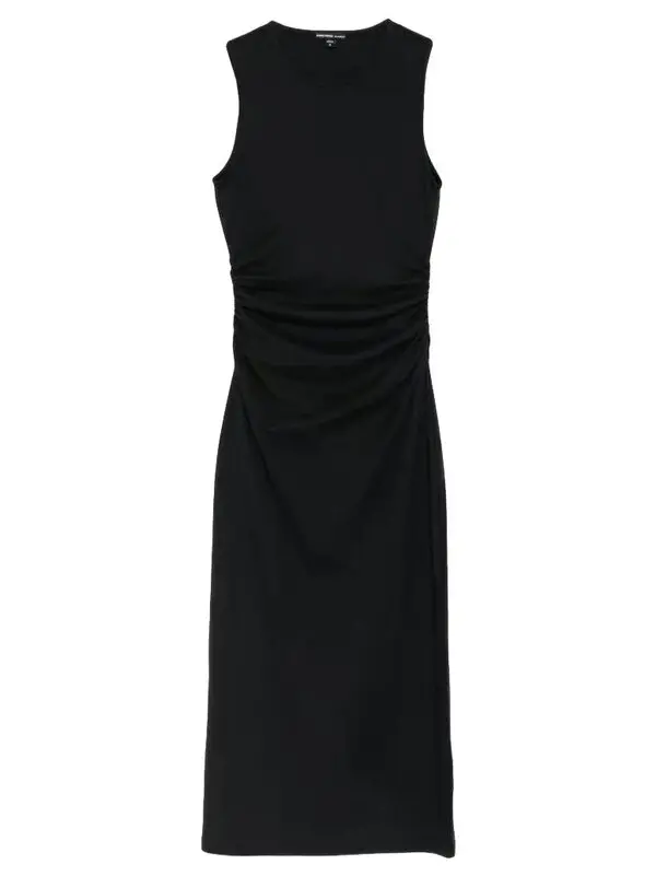 JAMES PERSE Cotton Jersey Tank Dress - Black
