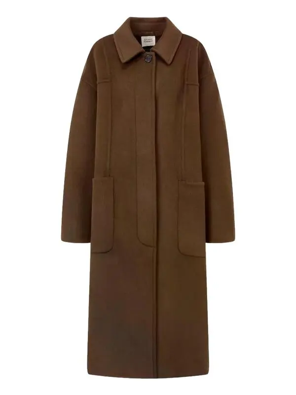 STUDIO TOMBOY Single-breasted Coat - Brown