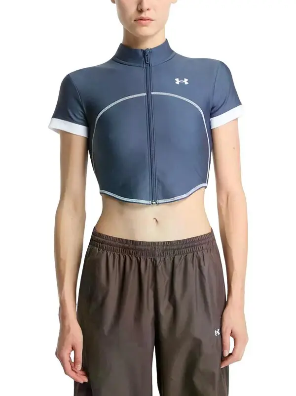 Under Armour Heatgear Novelty Zip-up Top - Blue