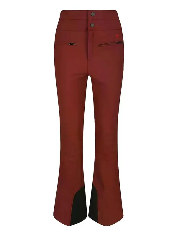 Perfect Moment High-waist Aurora Flare Ski Pant - Red