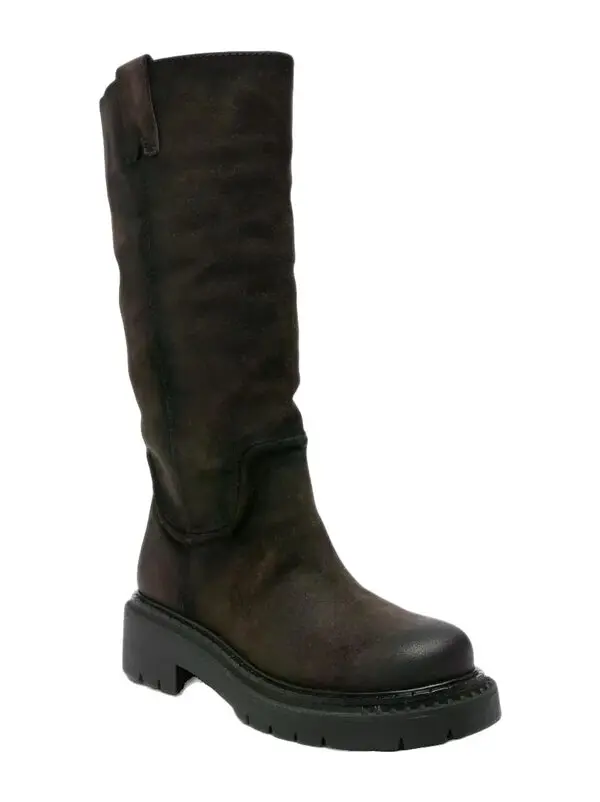 Ash Detroit Suede Chunky-sole Boots - Brown